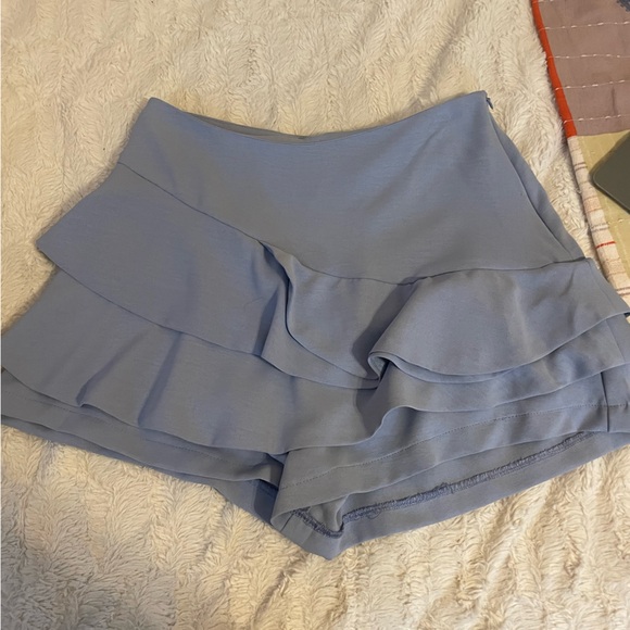 DO+BE | Skirts | Blue Skort From Local Boutique | Poshmark
